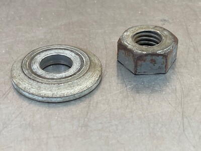 Vintage Craftsman Table Saw Arbor Nut 1/2" & Washer #1108 | eBay