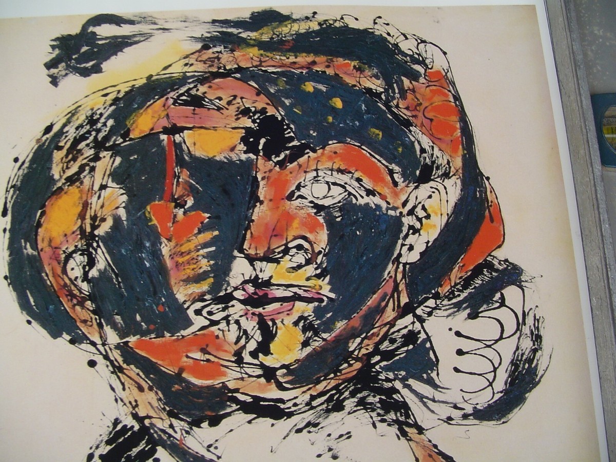 Jackson Pollock Portrait