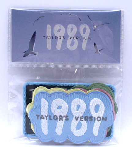 1989 Taylors Version Logo Patch Set - OFFICIAL Taylor Swift Merch In ...