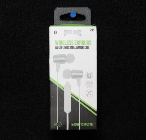PUGS EARBUDS BLUETOOTH WIRELESS CON MAGNETIC EAR PI HANDS FREE MIC 419 ...