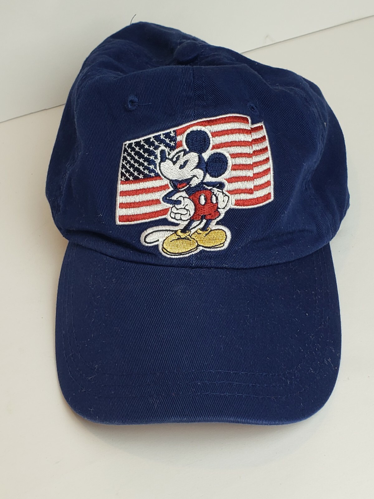 vintage Disney store hat mickey mouse flag patriot re… - Gem