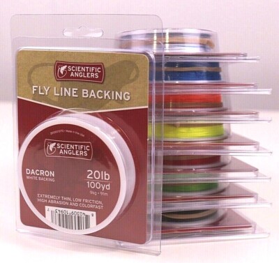 Scientific Anglers Dacron Fly Line Backing 100 yards 20 pound - ALL ...