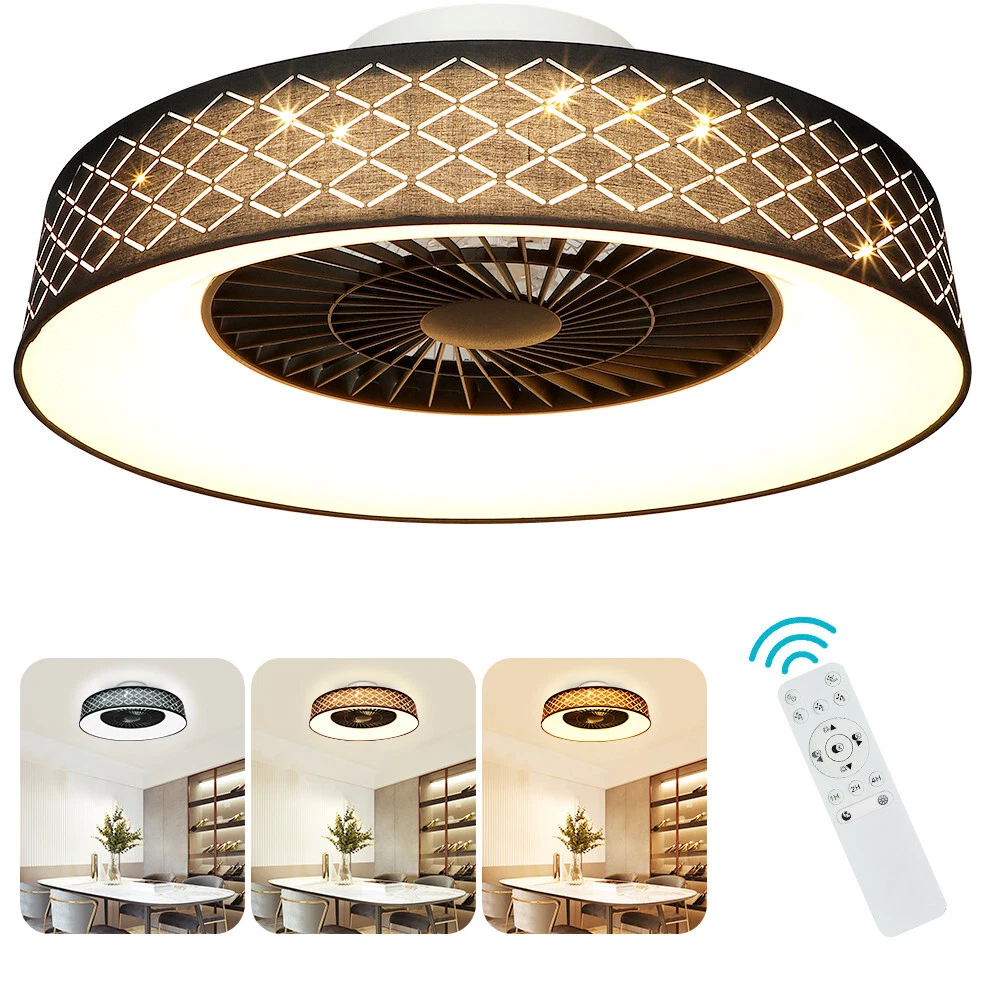 Ceiling Fan Hidden In Light Fixture | Shelly Lighting