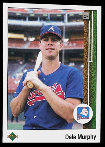 1989 Upper Deck Dale Murphy Atlanta Braves #357B | eBay