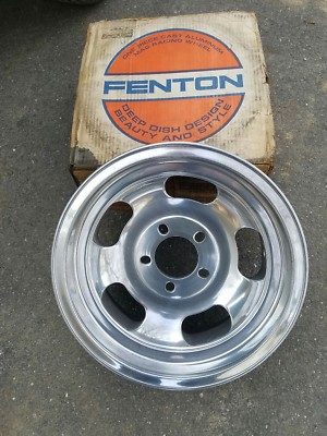Nos Fenton Gyro Racing Wheel 15 × 7 Aluminum Slot Chevrolet GM Ford ...