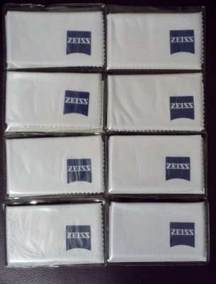 Original ZEISS Lens Cleaning Microfiber Cloths Optical computer 7" x 6 ...