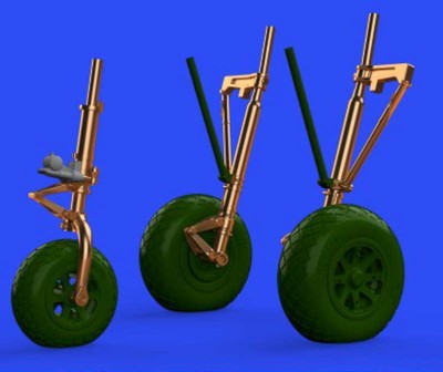 1/48 Aircraft- P38F/G Undercarriage Legs for TAM (Bronze & Resin) | eBay