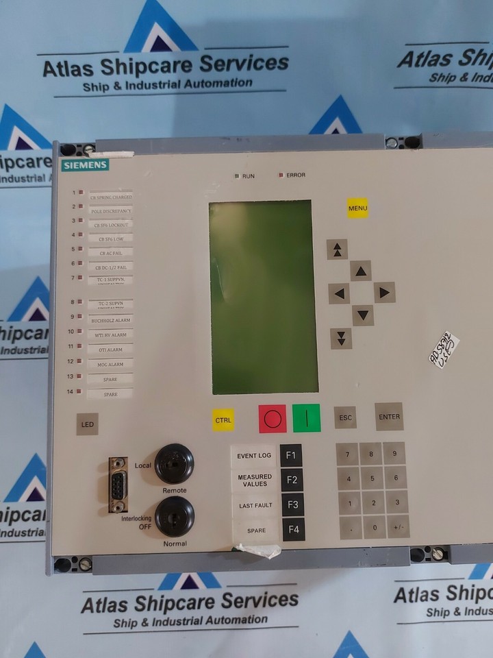 SIEMENS SIPROTEC 7SJ64 MULTIFUNCTION PROTECTIVE RELAY 7SJ6471-5EB92 ...