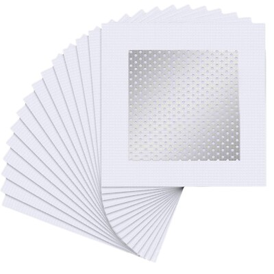 set of 5 Plasterboard Drywall REPAIR PATCH Self Metal Mesh Plate Hole ...
