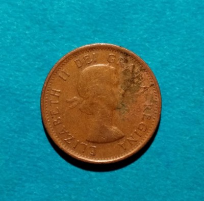 1963 CANADIAN PENNY CANADA ONE 1 CENT QUEEN ELIZABETH II (MM1) | eBay