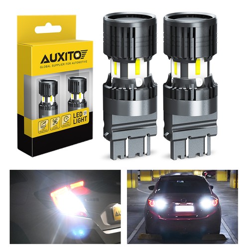 2x 3157 LED Bright Light Bulbs Tail Brake Backup Reverse 4KP8 Tail Lamp ...