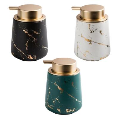 Glass Refillable Hand Cream Dispenser with Stainless Steel Bottle ...