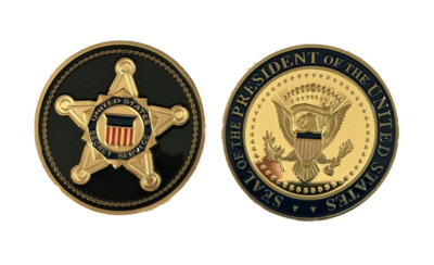 Secret Service Presidential Challenge Coin #1 POTUS Trump Obama VP ...