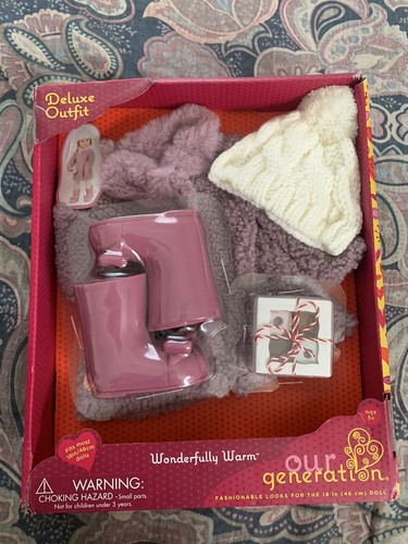 Our Generation Wonderfully Warm Fashion Outfit & Treat Box for 18 ...
