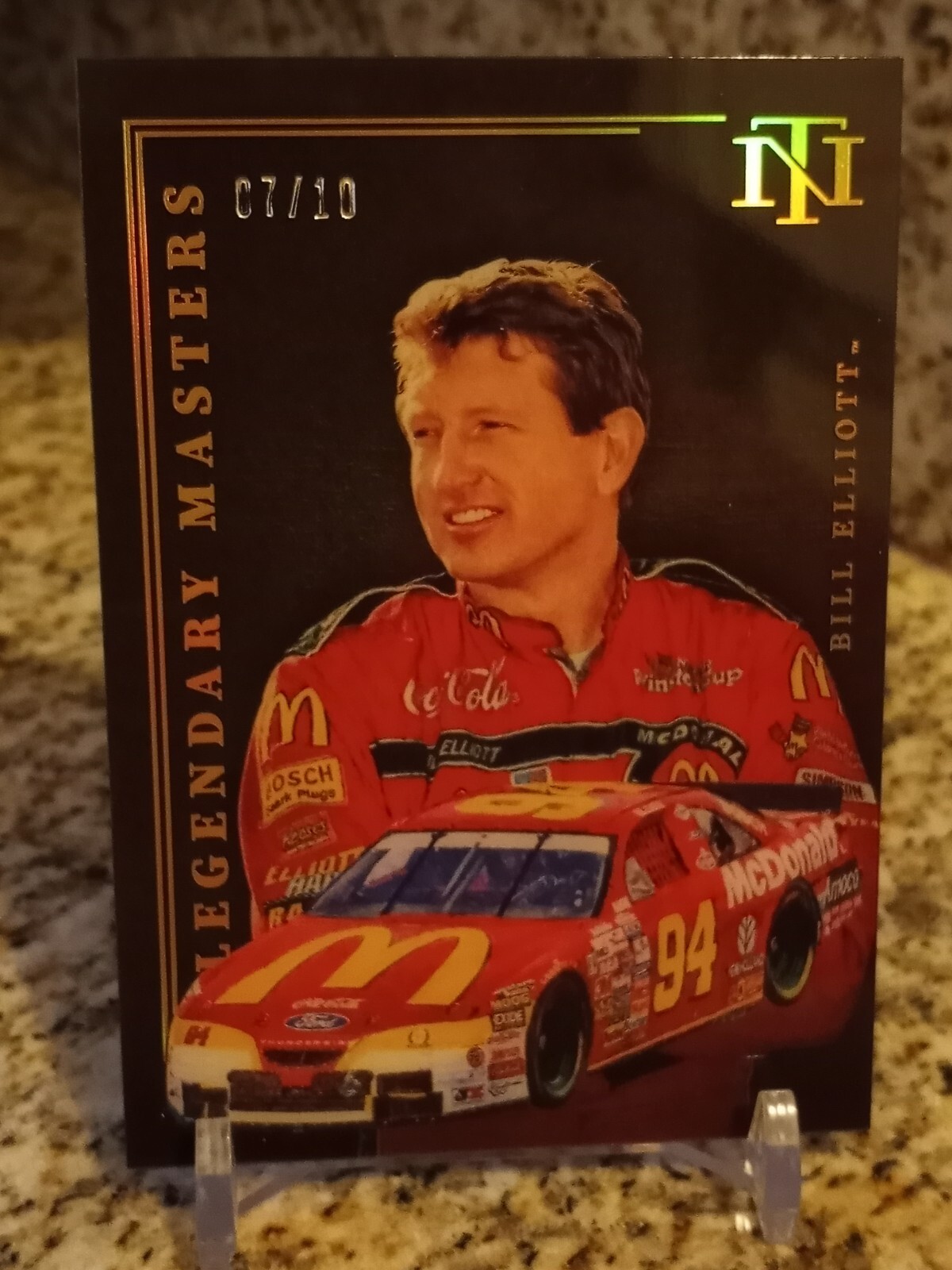 2023 National Treasures Legendary Masters Bill Elliott gold #7/10! | eBay