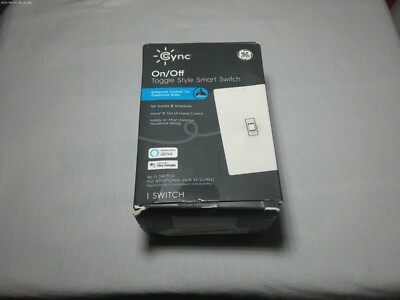 New Cync GE 93105376 Switch Single Pole or 3-way Smart White White | eBay