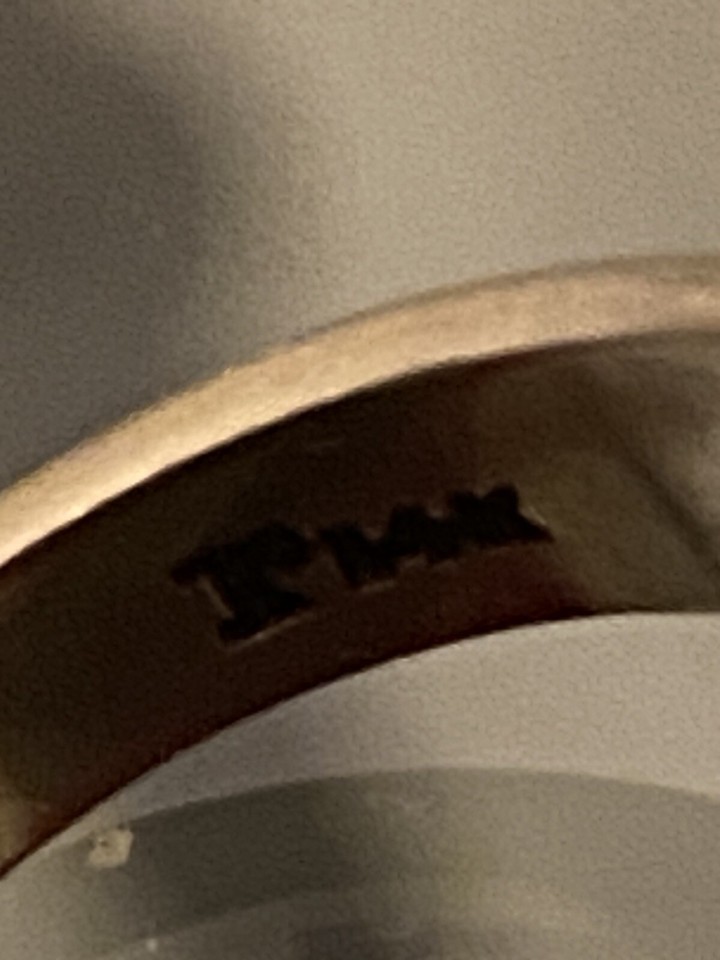 Boy Scout Vintage Eagle Scout Ring 14K White Gold Robbins Co. Size 10 ...