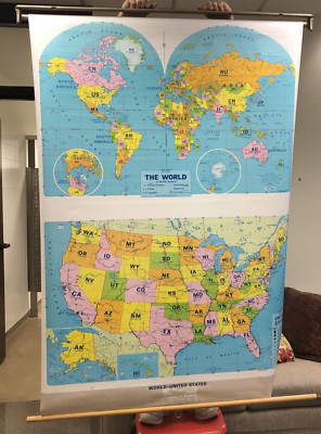 World Maps - Roll Up Map