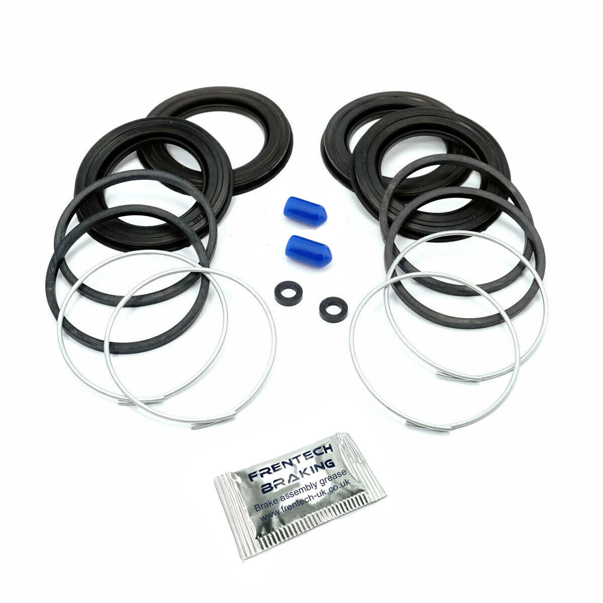 For Ford Capri MK1 2x Front Brake Caliper Repair Kits & Pistons (M16 ...