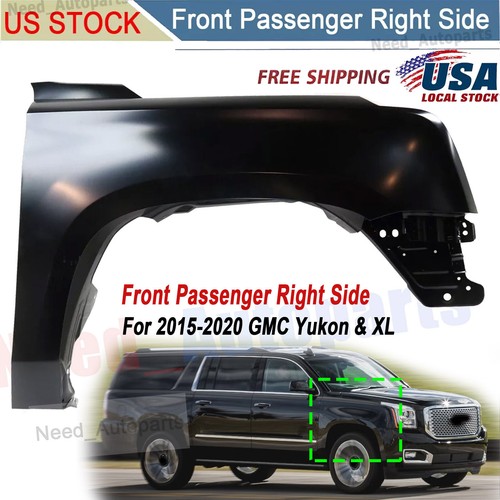 Front Right Side Fender For 2015-2020 GMC Yukon XL Yukon Primed Steel ...