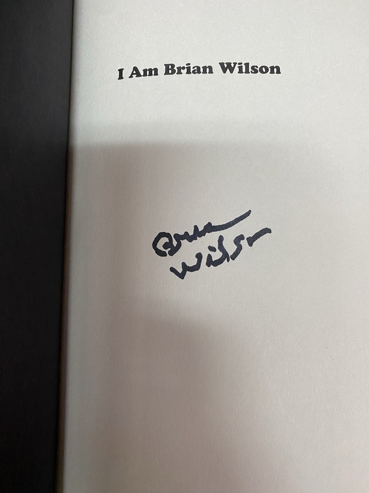 I Am Brian Wilson : A Memoir by Brian Wilson SIGNED Beach Boys ...