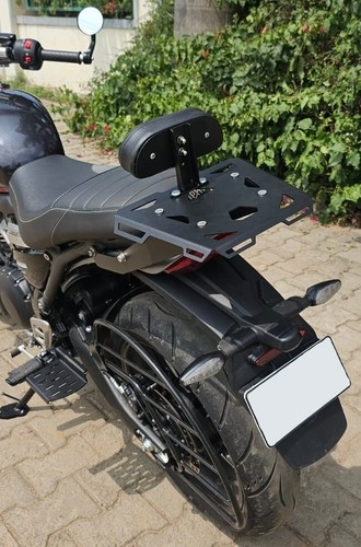 Top Rack with Backrest Fit For TRIUMPH SPEED 400 | eBay