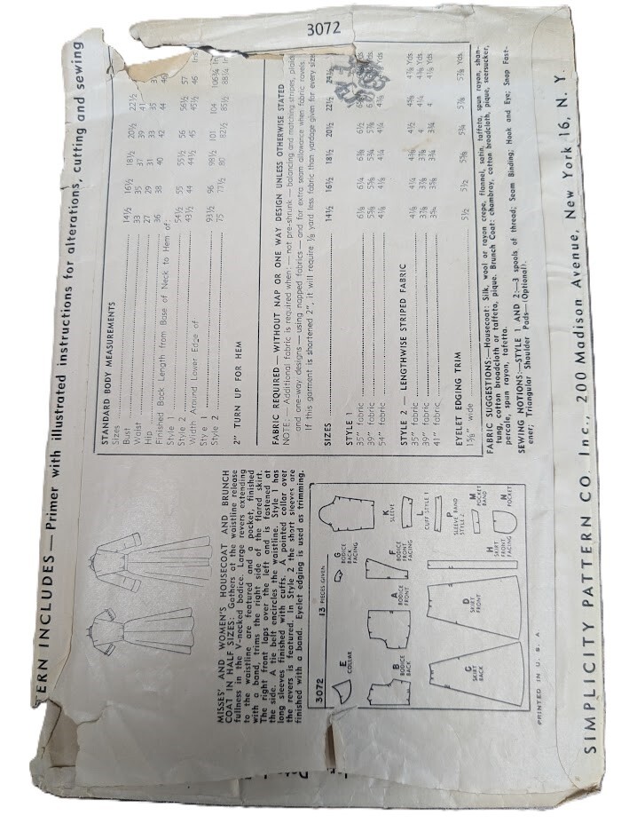 Cut/Uncut 1950s Vintage Sewing Pattern More Than Pictured U Pick | eBay