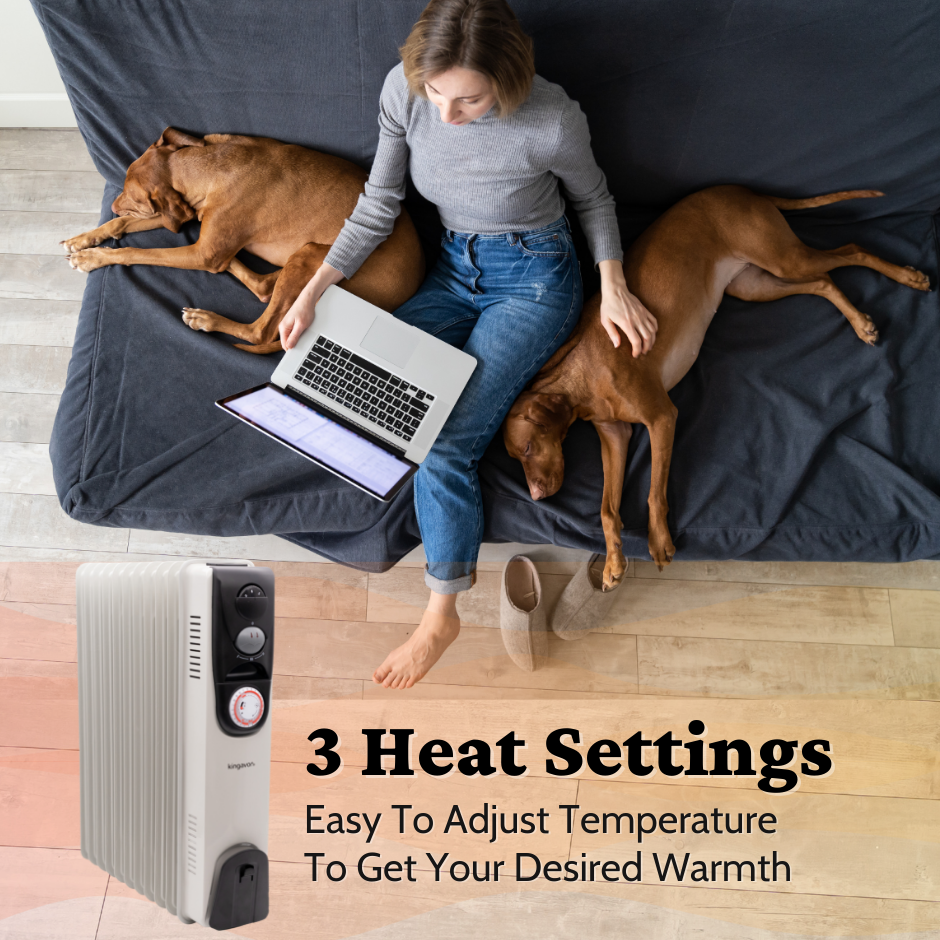 Portable Electric Oil Filled Radiator Electric Caravan Heater 240V Fin ...