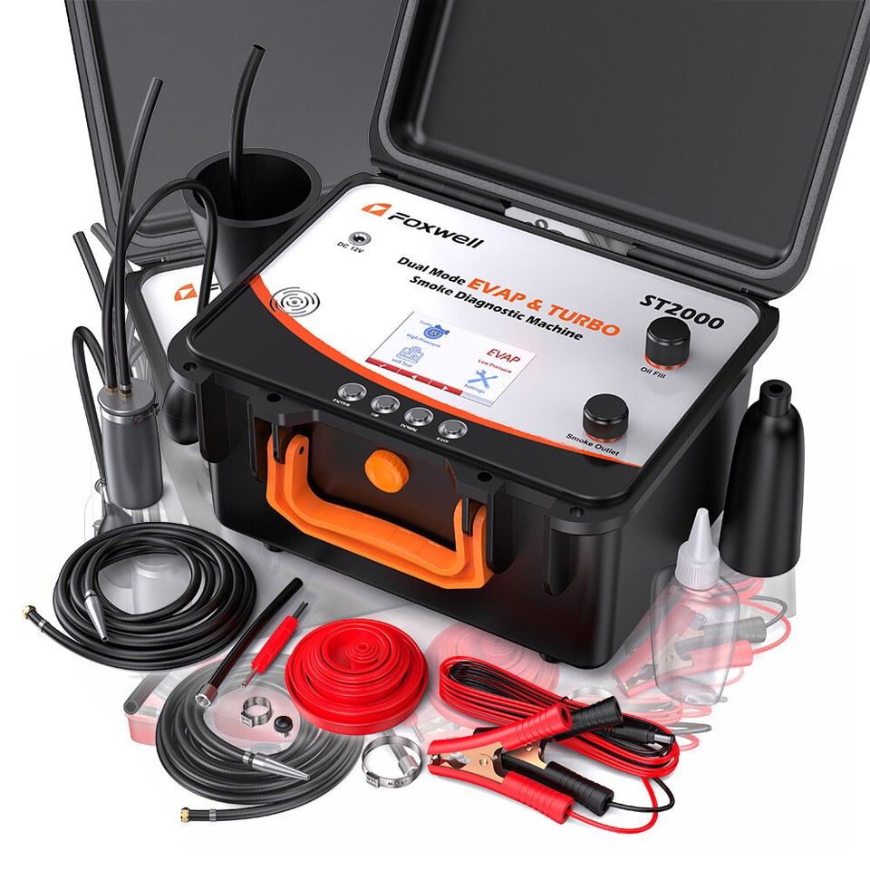 Automotive EVAP Smoke Tester Machine Built-in Air Pump Car Smoke Leak ...