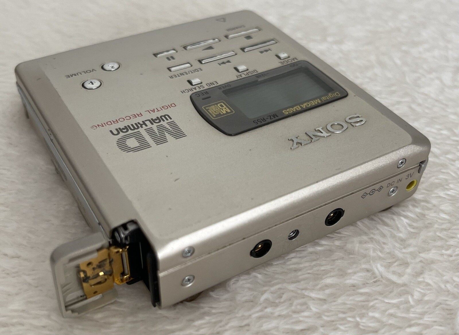SONY WALKMAN MD MINIDISC PLAYER/RECORDER MZ-R55 .VINTAGE 1998 | eBay
