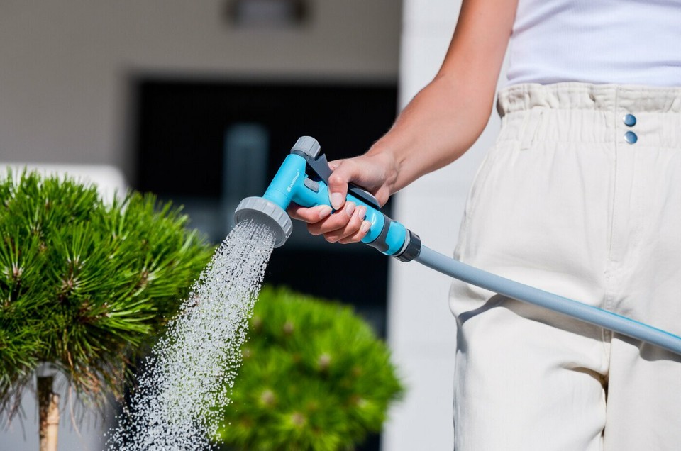 Spray Gun Garden Shower Cellfast Nozzle Watering Hose Outdoor Pipe fits ...