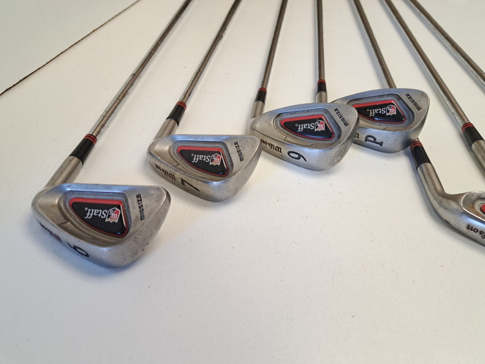 Wilson Staff RM MIDSIZE FORGED Irons 3-PW-FIRESTICK 2.8 Steel, Stiff-Excellent! | eBay
