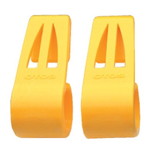 Otos 8 Pcs Goggle Band Clip Holder (Yellow) for U-Shaped Hard Hat ...