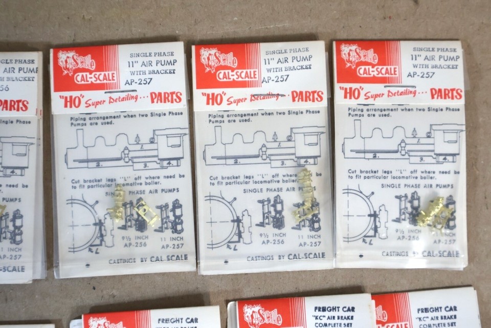 Cal-Scale Misura Ho Locomotiva Coach & Vagone Super Detailng Parti Og ...