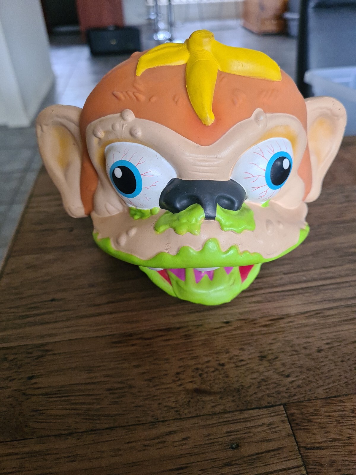 The Ugglys Gross Monkey Puppet Battery Operated makes noises electronic ...