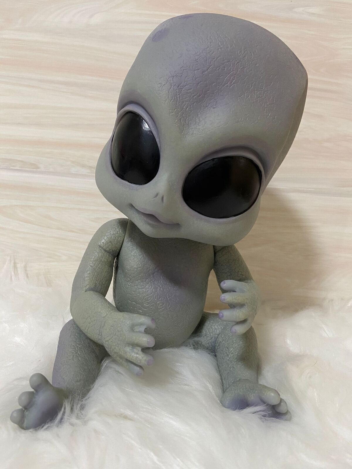Realistic 14" Greyson Alien Baby Doll Vinyl Full Painting Newborn ...