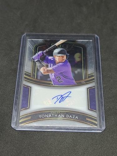 Yonathan Daza 2021 Select Autograph Auto Serial #/199 | eBay
