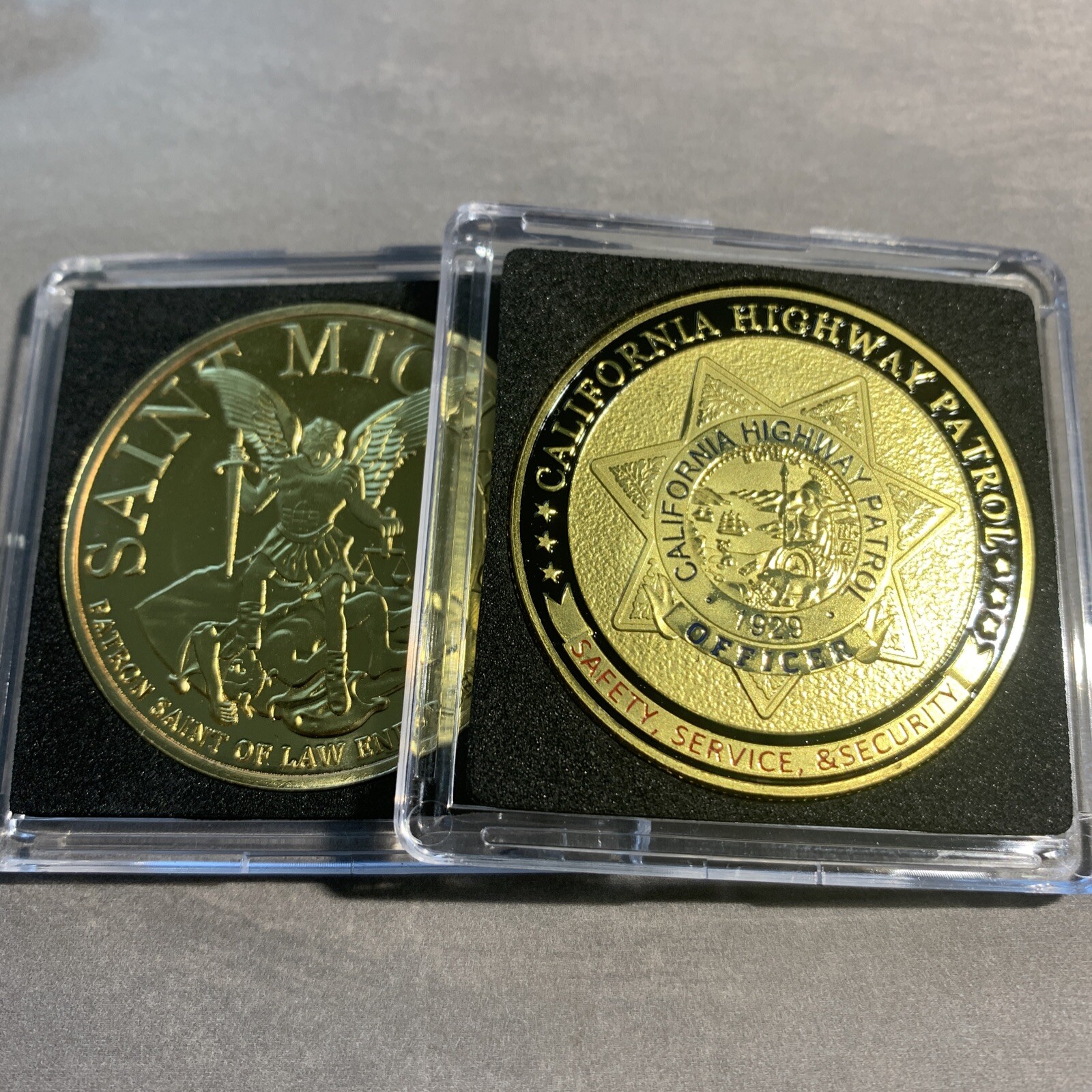 CALIFORNIA HIGHWAY PATROL "CHP" Challenge Coin NEW 2X2 ST CASE INCLUDED ...