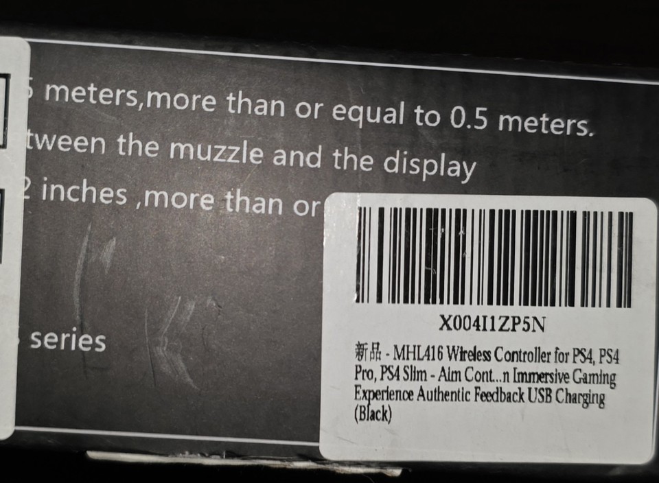 Mefaster Wireless Gun Controllers Compatible W/ Playstation 4 PS4 Pro ...