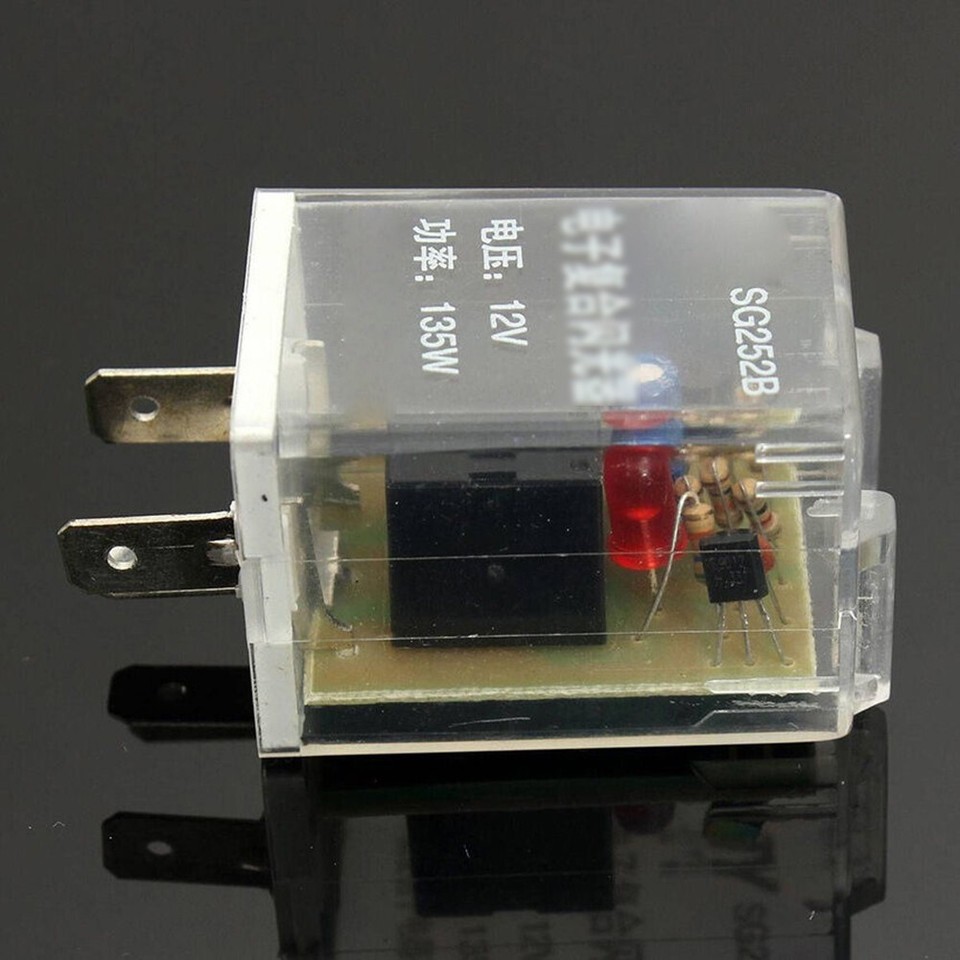 Flasher Relay 1x Plug And Play 1pc Blinker Car Clear DC 12V 135W Hole ...