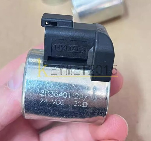 New HYDAC 3036401 Solenoid Valve Coil Excavator Parts 24V | eBay