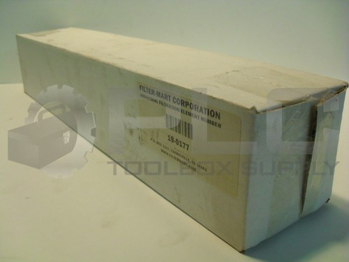 NEW FILTER-MART CORPORATION INDUSTRIAL FILTRATION ELEMENT 19-0177 ...
