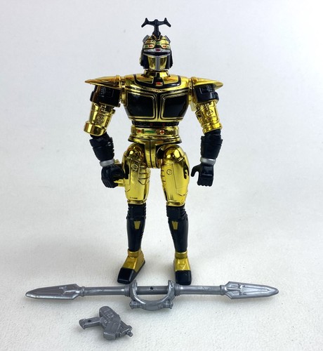 Metallic Chromium Gold Beetleborg Beetleborgs Action Figure Complete ...