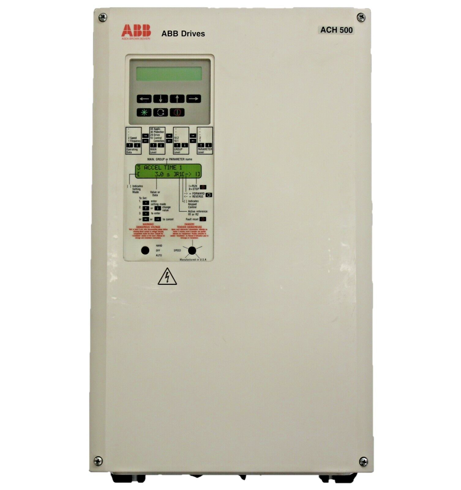 ABB Ach-cp-b Keypad for Ach550 & Acs320 Drive VFD for sale online | eBay