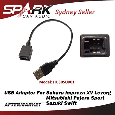USB Extention Lead Adapter Plug Cable For Subaru Levorg XV Impreza ...