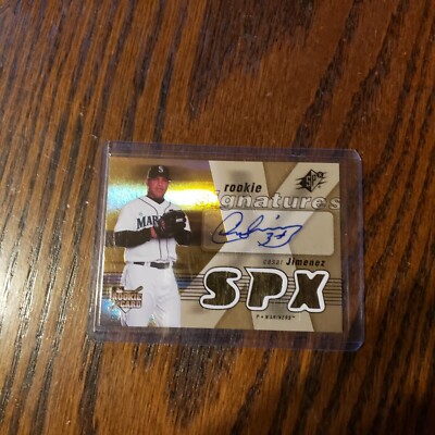 2007 Upper Deck SPX Major League Baseball Rookie Signatures #148 CESAR ...