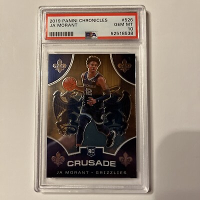 2019-20 Panini Chronicles #526 Ja Morant Grizzlies Rookie Flying ...