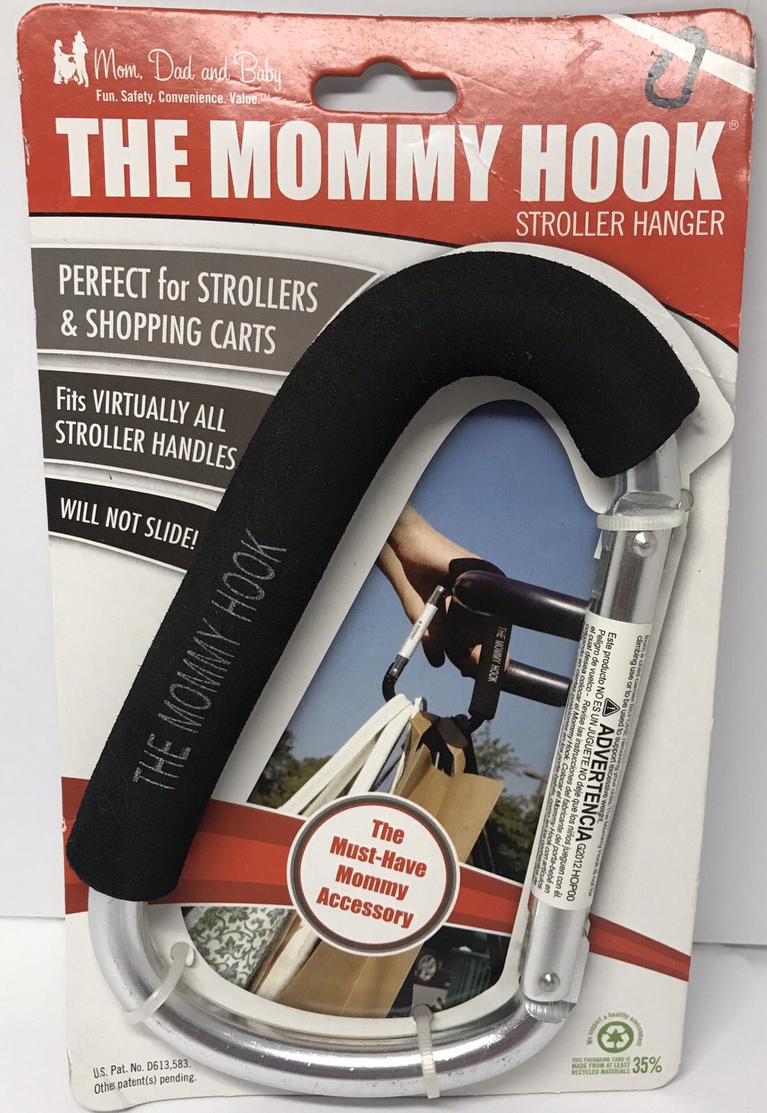 The Mommy Hook Stroller Assistant Accessory~black The Must Have! New ...