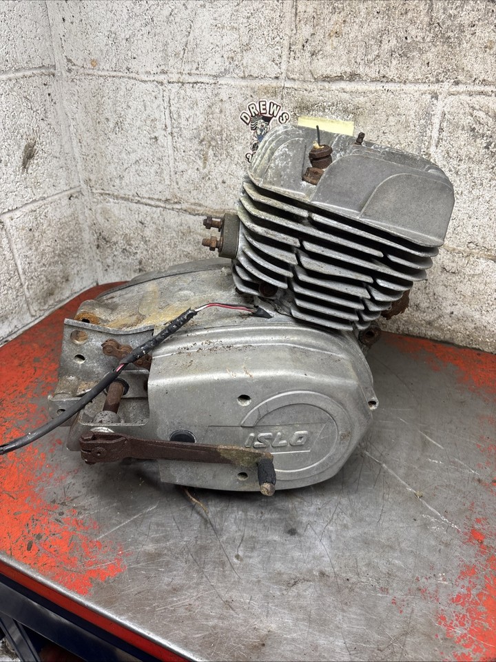 1973 Cooper 250 Enduro Islo Dirtbike Engine Motor Complete Seized Parts ...