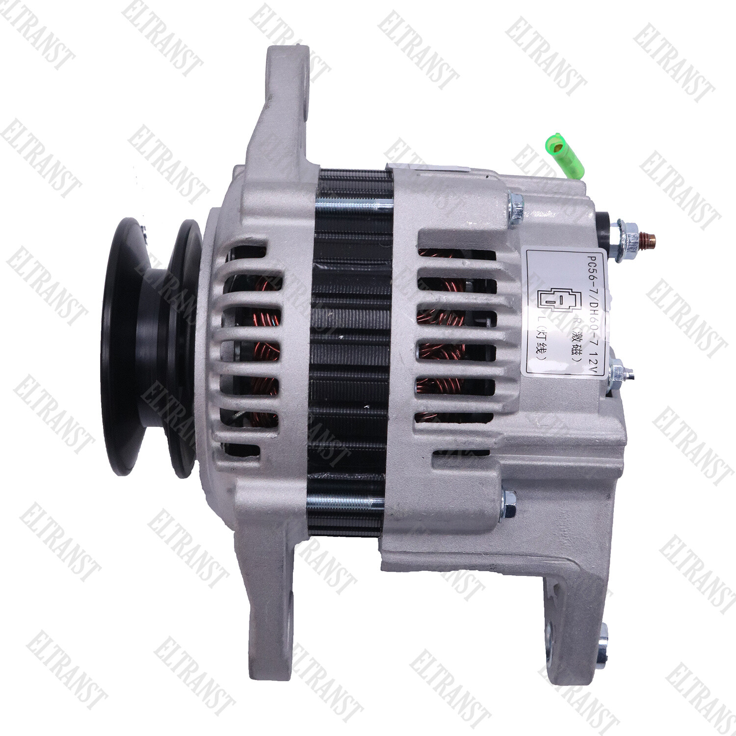 12V 50A Alternator 8972283181 LR150714 for Isuzu Engine 4JB1 4JG1 4JG2 ...